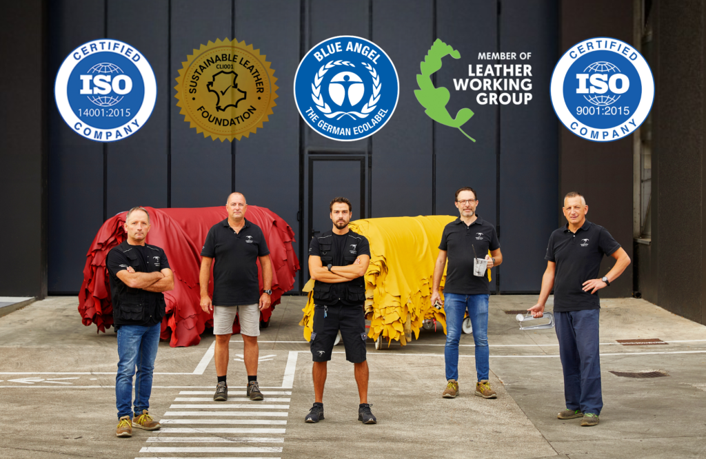 Leather Certifications and Accreditations | The Method Room